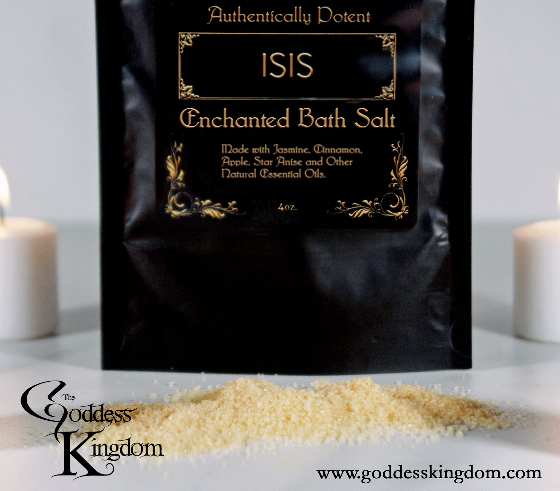 WICCA ISIS ENCHANTED BATH SALT – Wiccans and Goddesses