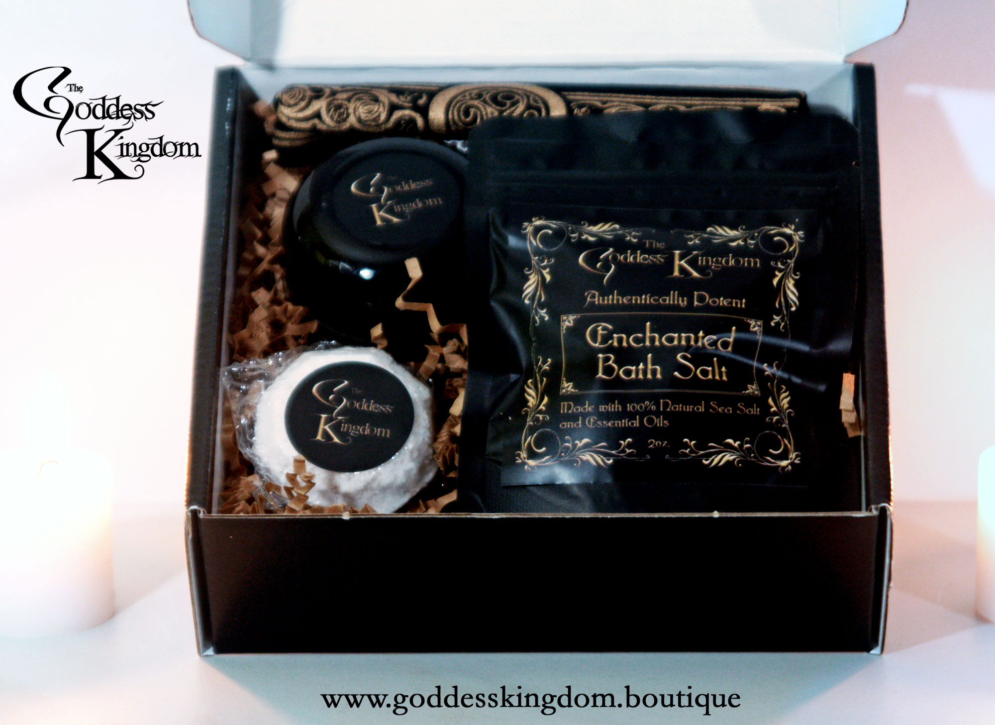 WICCA ISIS HEALING RITUAL BATH GIFT SET – Wiccans and Goddesses