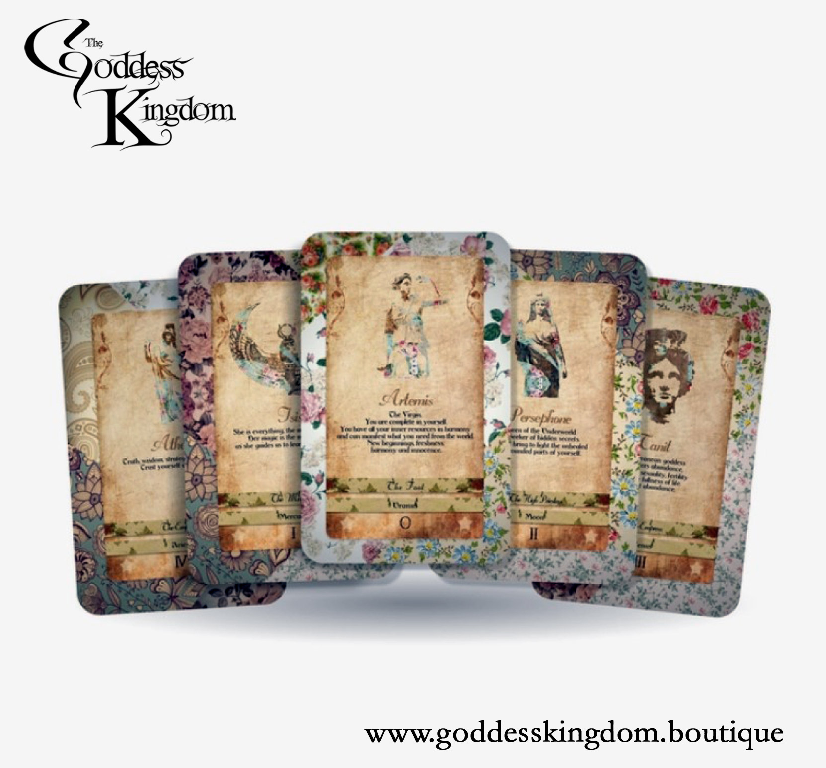 GODDESS POWER CARDS TAROT DECK – MAJOR ARCANA – Wiccans and Goddesses