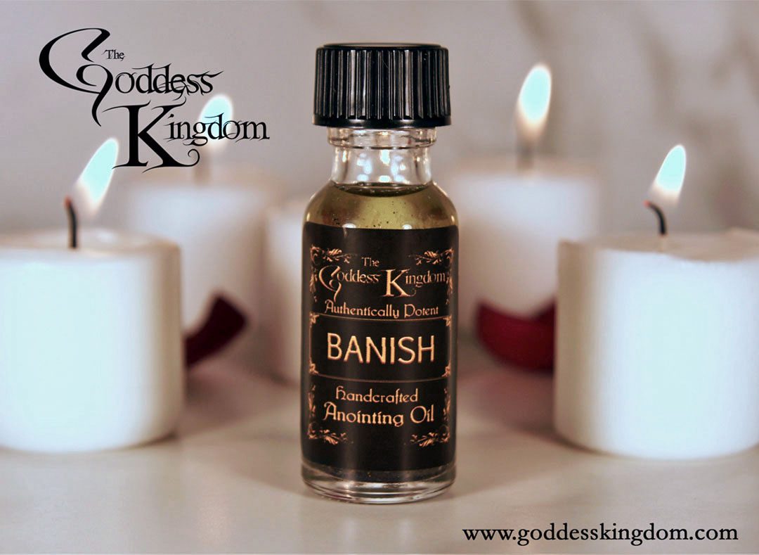 WICCA BANISH SPELL OIL – Goddesses and Wiccans